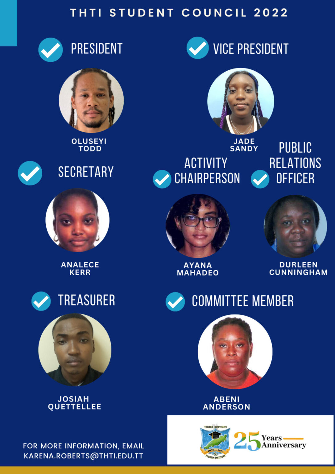 THTI New Student Council - Tobago Hospitality & Tourism Institute