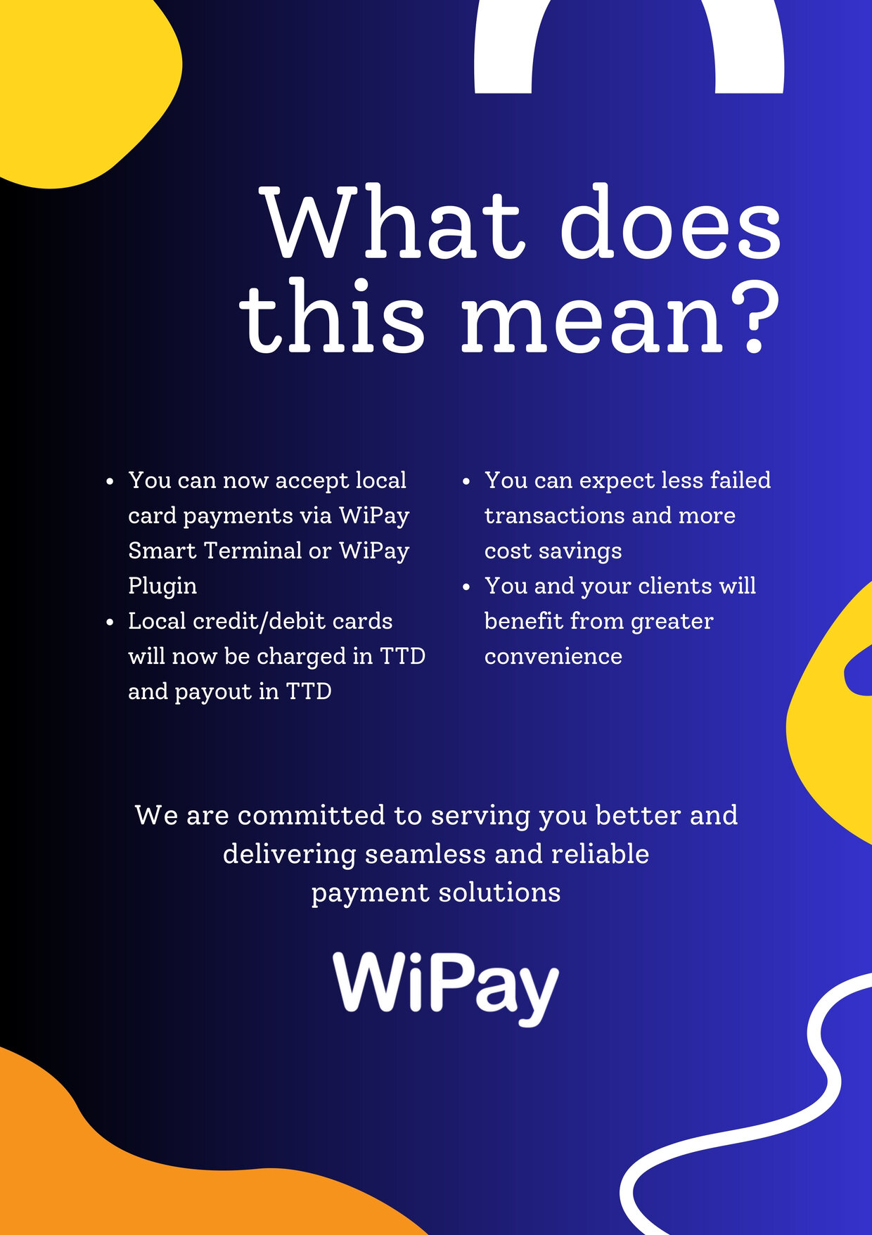Online Payment Processing in TTD Is Back! (WiPay) - Tobago Hospitality ...